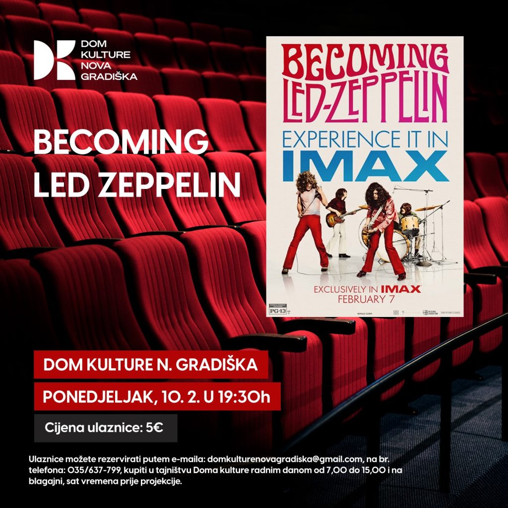 Pogledajte dokumentarni film: BECOMING LED ZEPPELIN - Radio Nova Gradiška